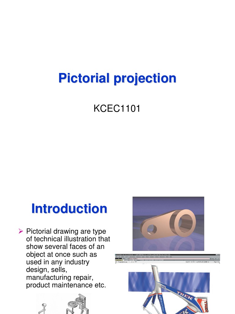 7- Pictorial Projection | Visual Journalism | Computer Graphics