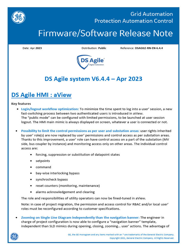 Customer+Release+Note+ (RN) - +DS+Agile+-+6 4 4 | PDF | Transport Layer ...