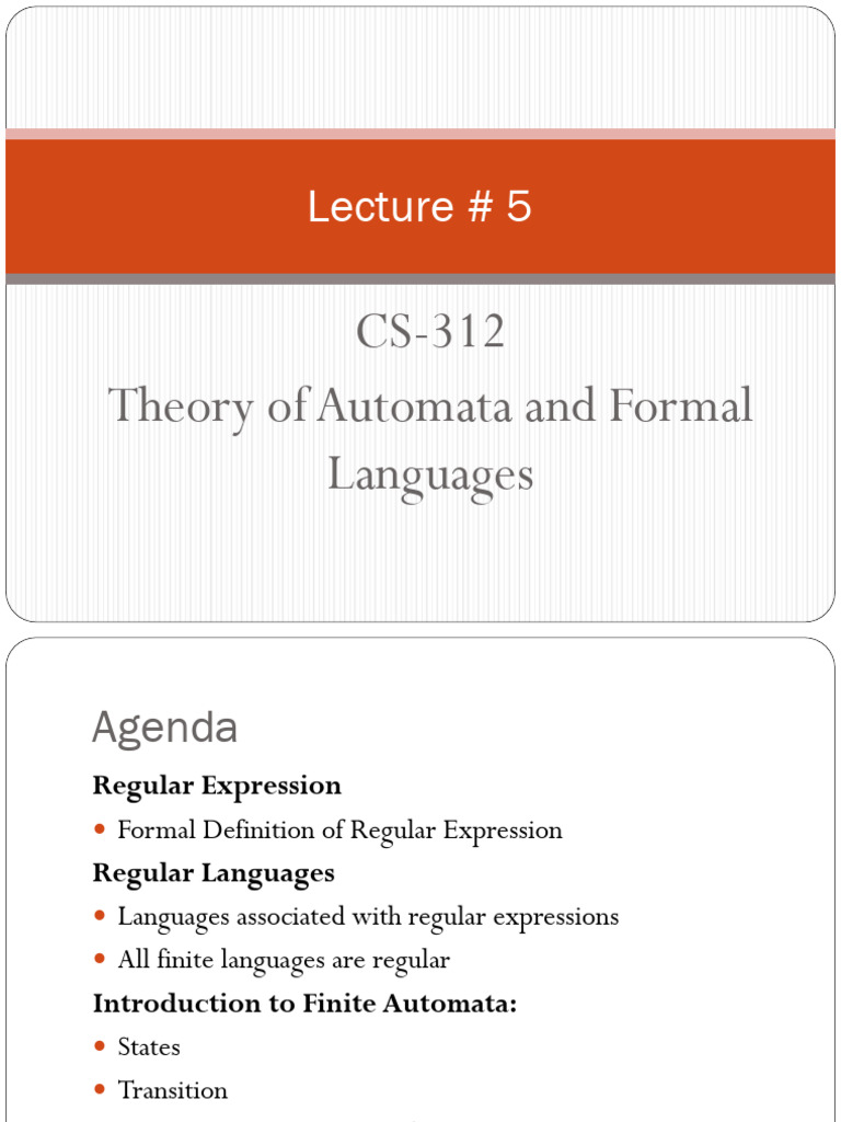 Toa Lecture 3 Pdf Theory Of Computation Mathematical Logic