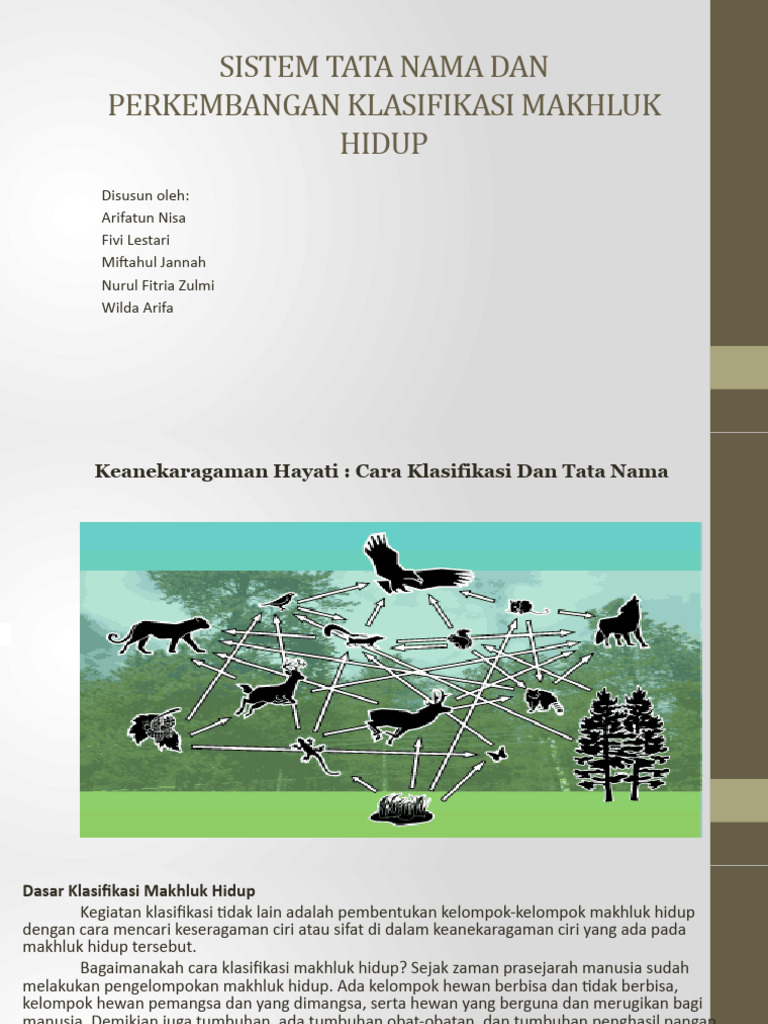 Sistem Tata Nama Makhluk Hidup | PDF