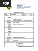 Detailed Lesson Plan Grade 5 Science | PDF | Force | Lesson Plan