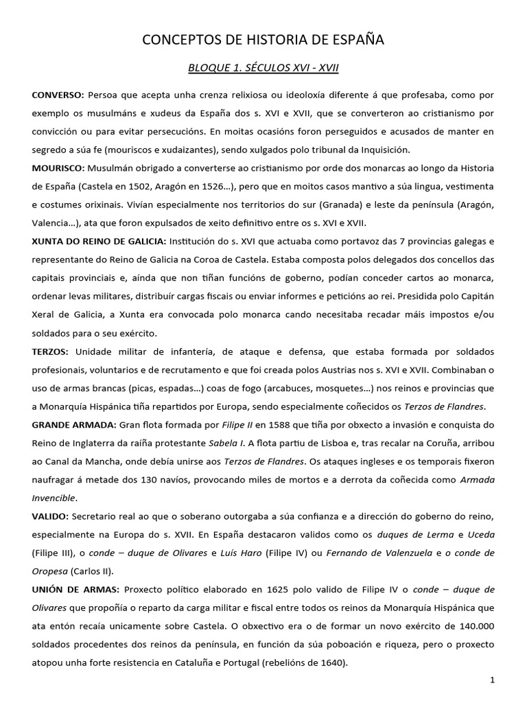 Conceptos Bloque 1 | PDF