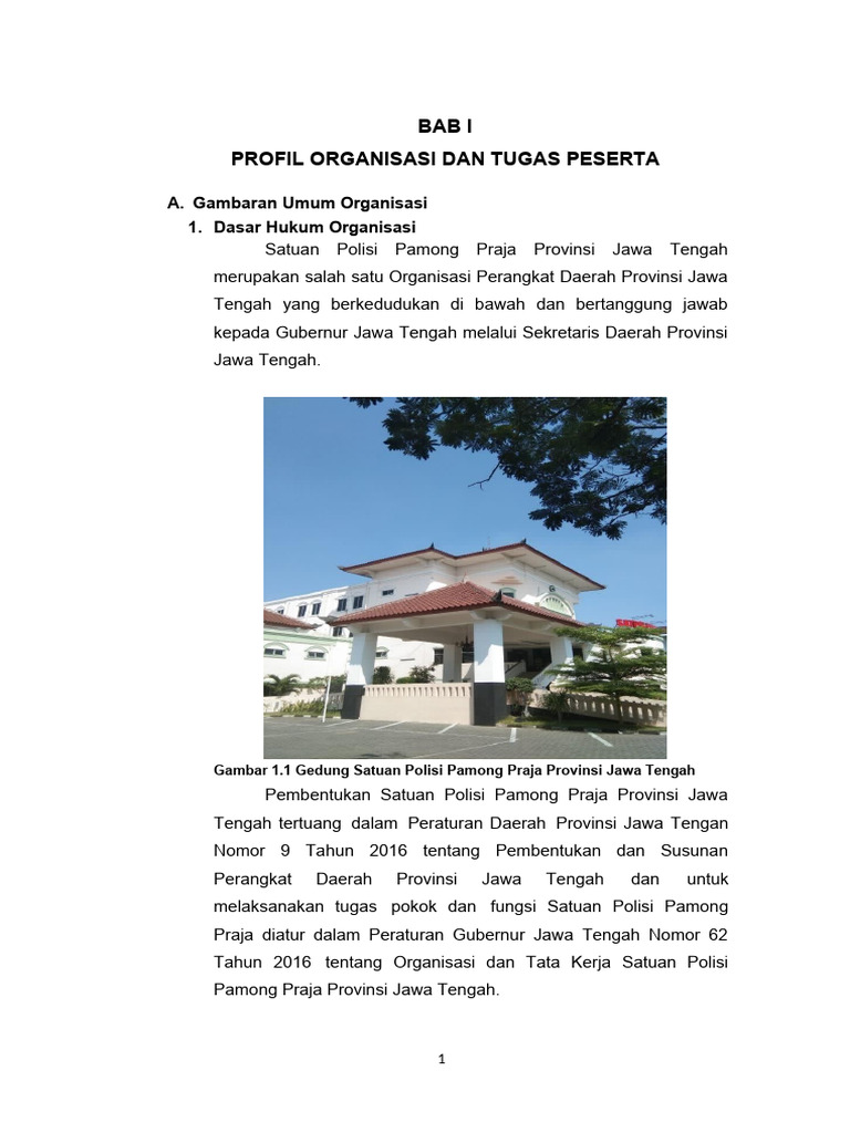 Logo Satpol PP Provinsi Jawa Tengah | PDF | Karier & Perkembangan