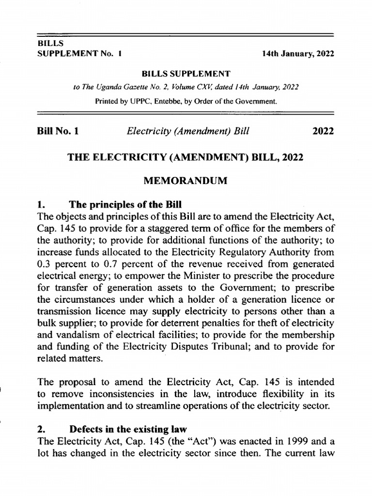 Electricity (Amendment) Bill, 2022 | PDF | Electrical Grid | License