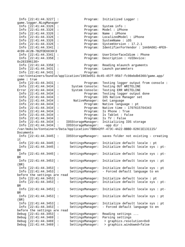 Log Yuppiepsycho | PDF | Ios | Computing