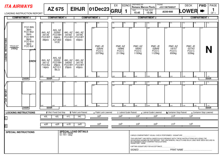 Az675 01dec Grufco - Graphical Lir Edno 1 | PDF | Transport | Freight ...