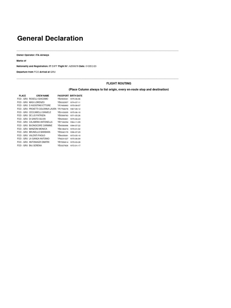 General Declaration | PDF | Public Health | Health Sciences