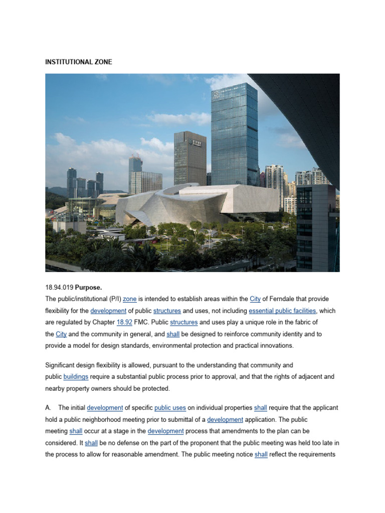 Institutional-Zone Daen | PDF