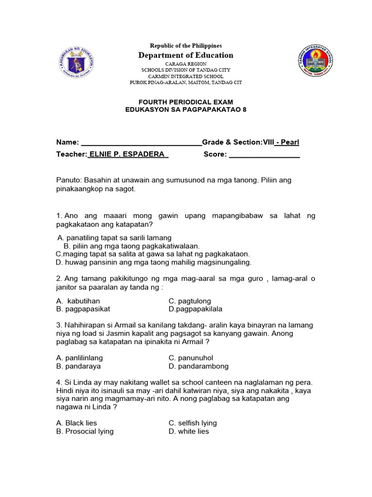 TQ in 4RTH Quarter | PDF