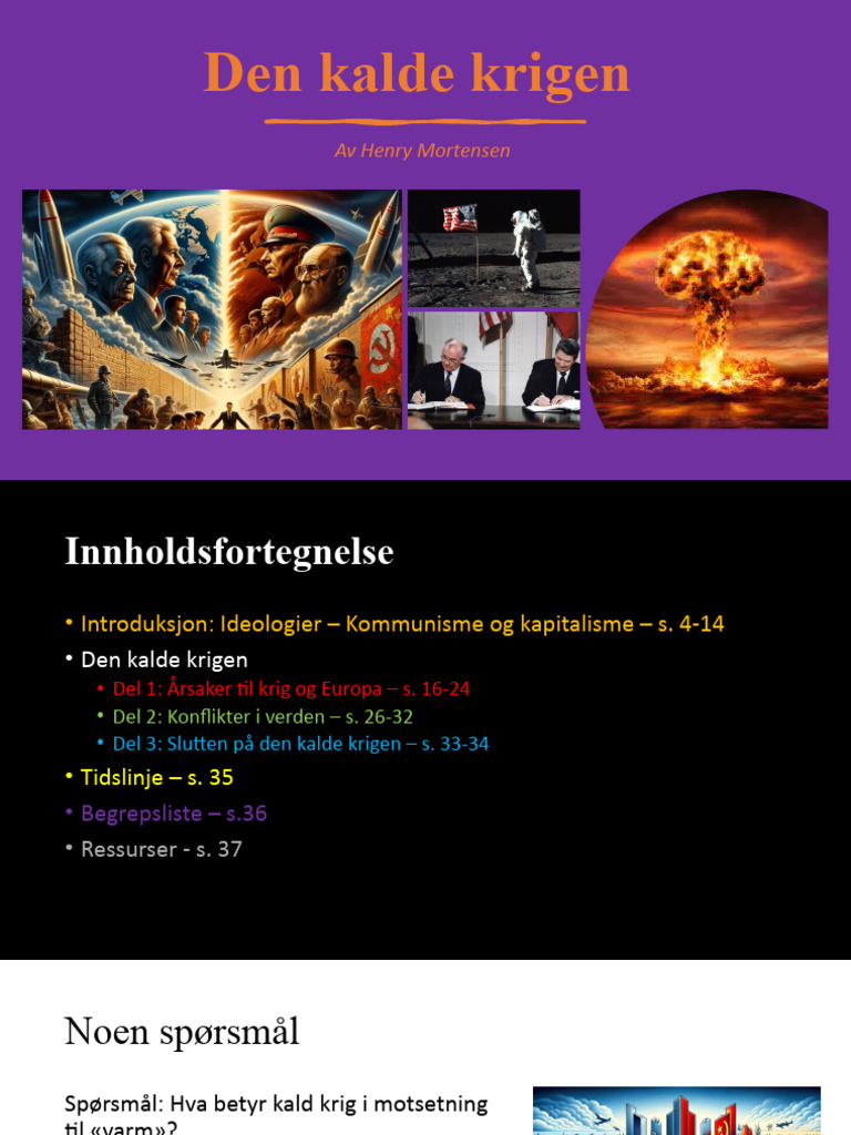 Den Kalde Krigen 2 | PDF