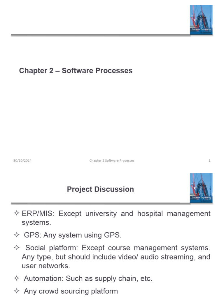 Ch2 SW Processes | PDF | Software Development Process | Software Prototyping