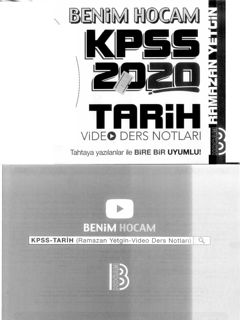 Beni̇m Hocam Tari̇h (Ramazan Yetgi̇n) | PDF
