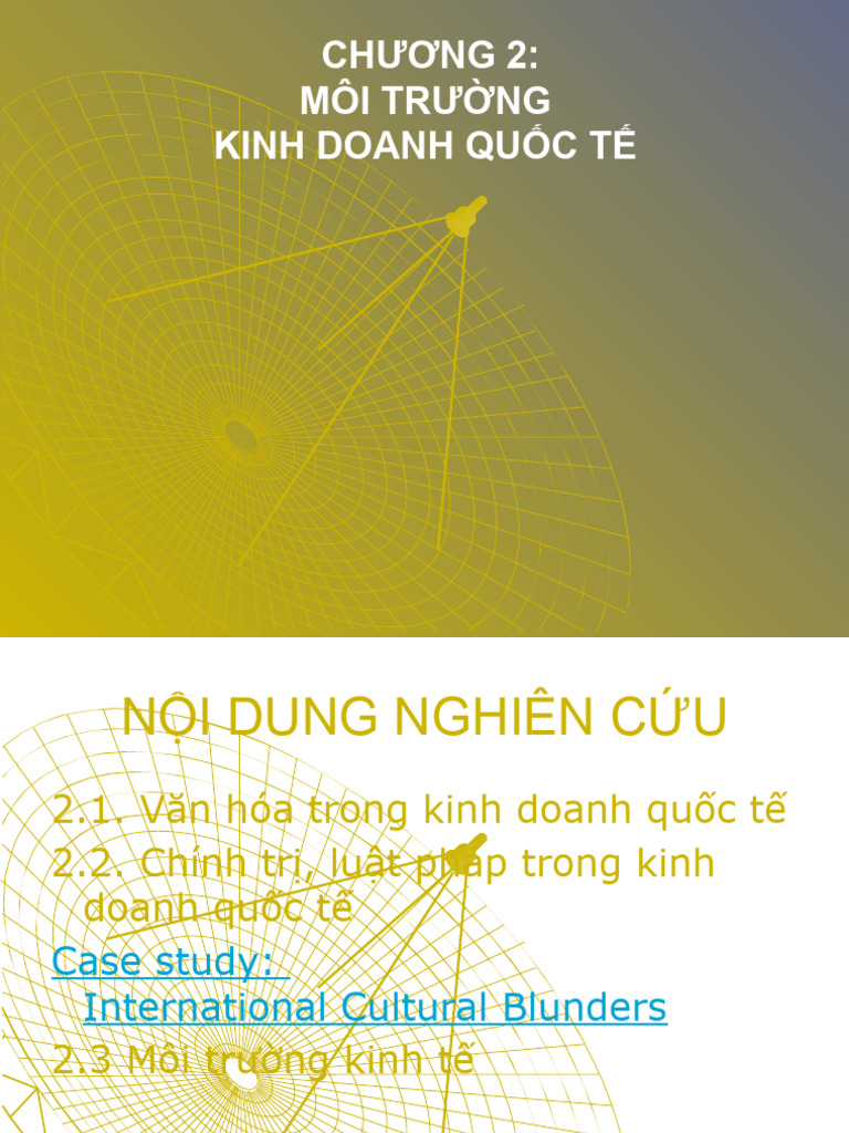 CHƯƠNG 2 Moi Truong KDQT | PDF
