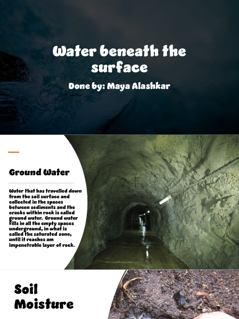 Understanding Groundwater Types and Features | PDF | Aquifer | Groundwater