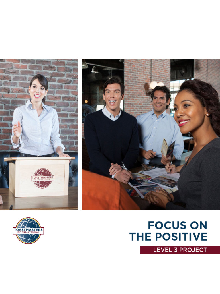 Focus On The Positive: Level 3 Project | PDF | Thought | Gratitude