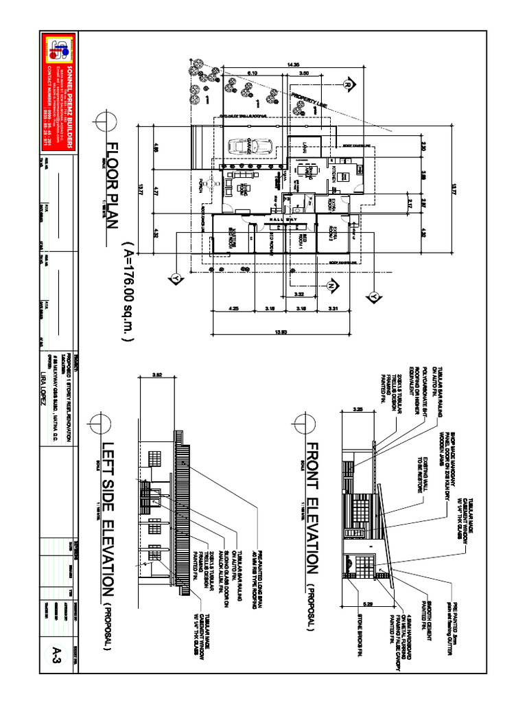Main House Floor Plan | PDF