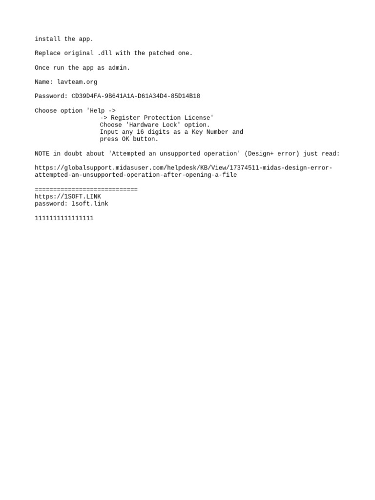 Midas Design + | PDF