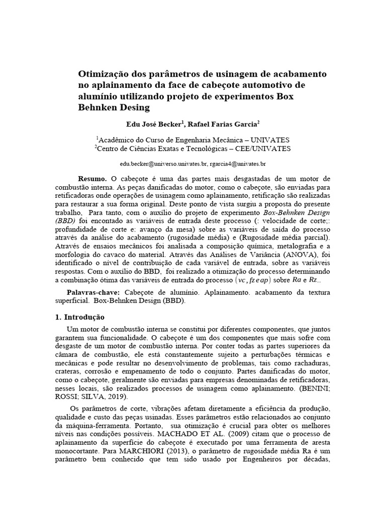 Resumo Expandido TCC 2 Edu Becker | PDF