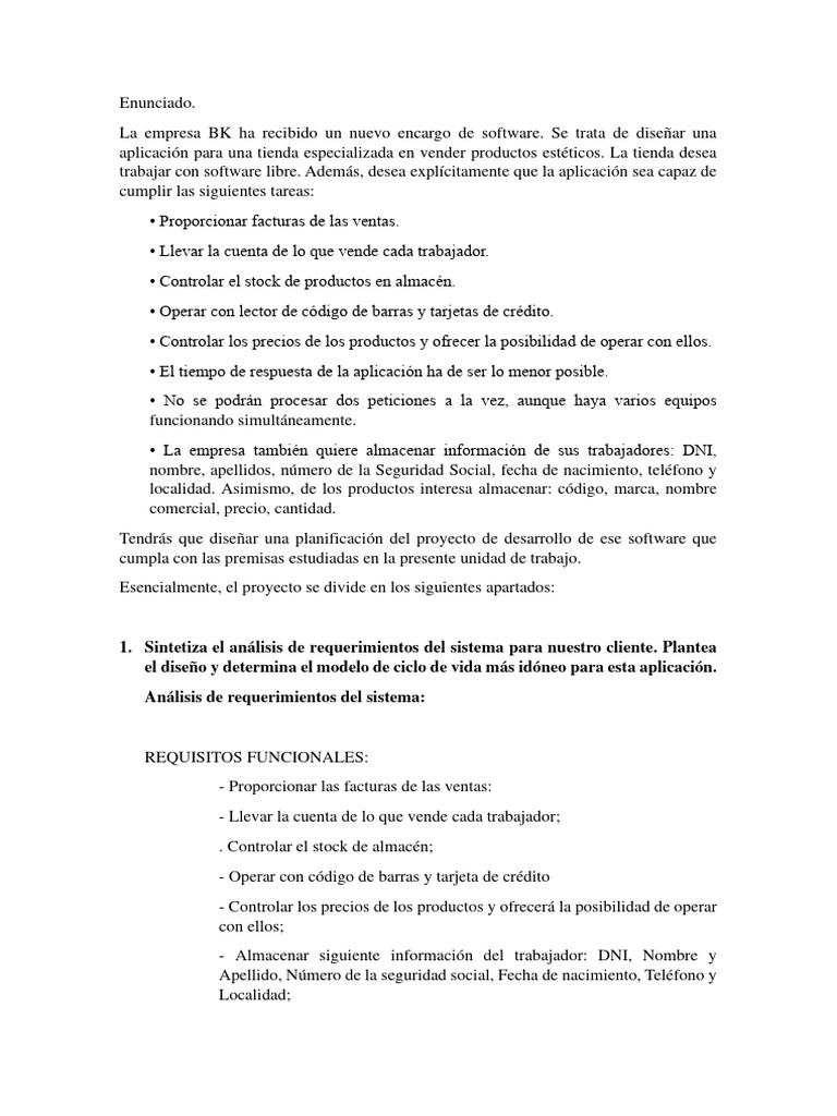 Tarea 01 Desarrollo de Software. ED | PDF | Java (lenguaje de programación) | Software