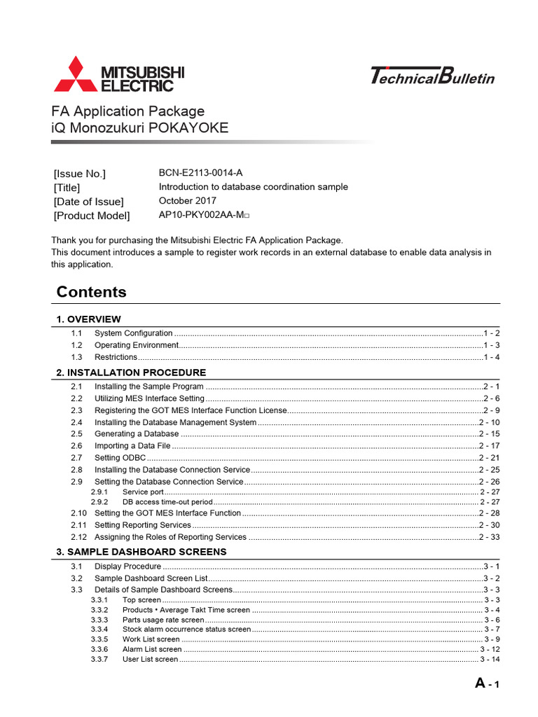 POKAYOKE Introduction To Database Coordination | PDF