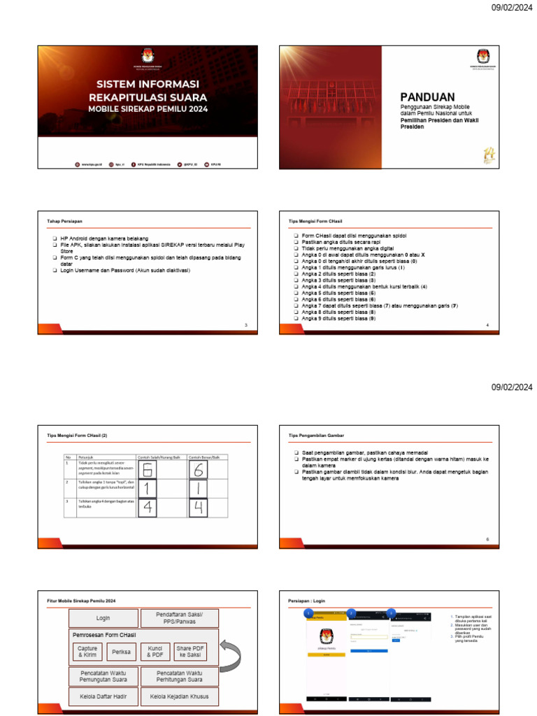 Panduan Sirekap Mobile | PDF