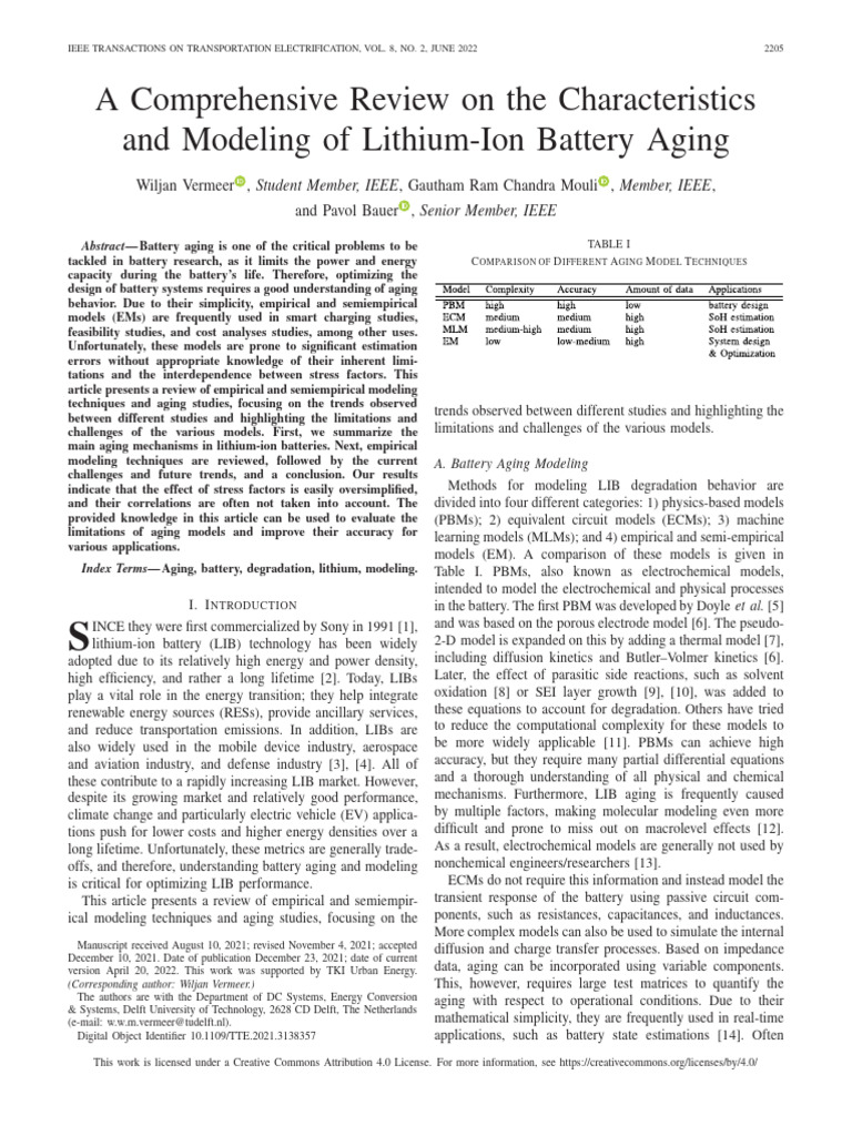 Battery Aging | PDF | Lithium Ion Battery | Anode