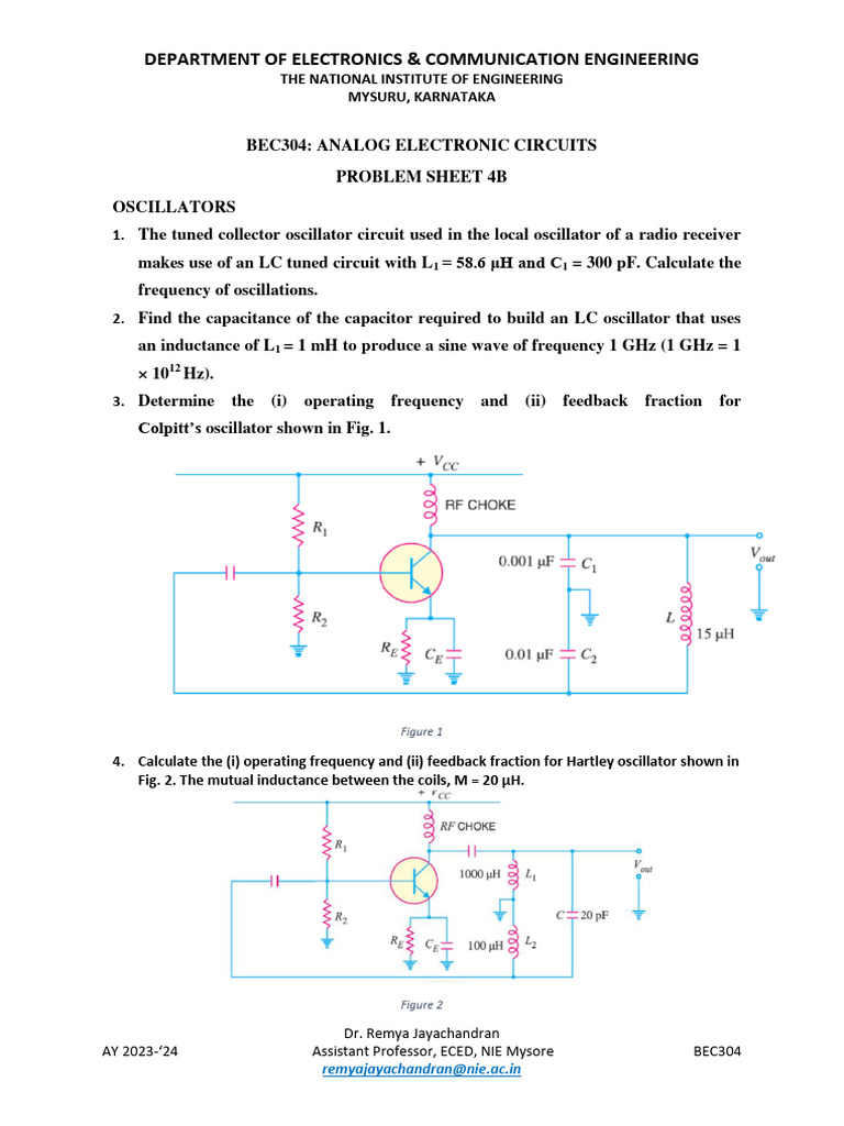 PROBLEMSHEET4B | PDF | Teaching Methods & Materials | Technology ...
