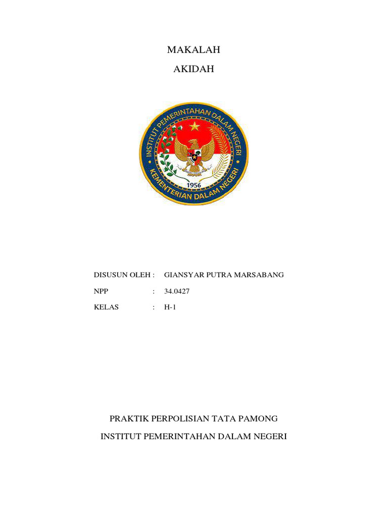 Makalah Aqidah Islam | PDF