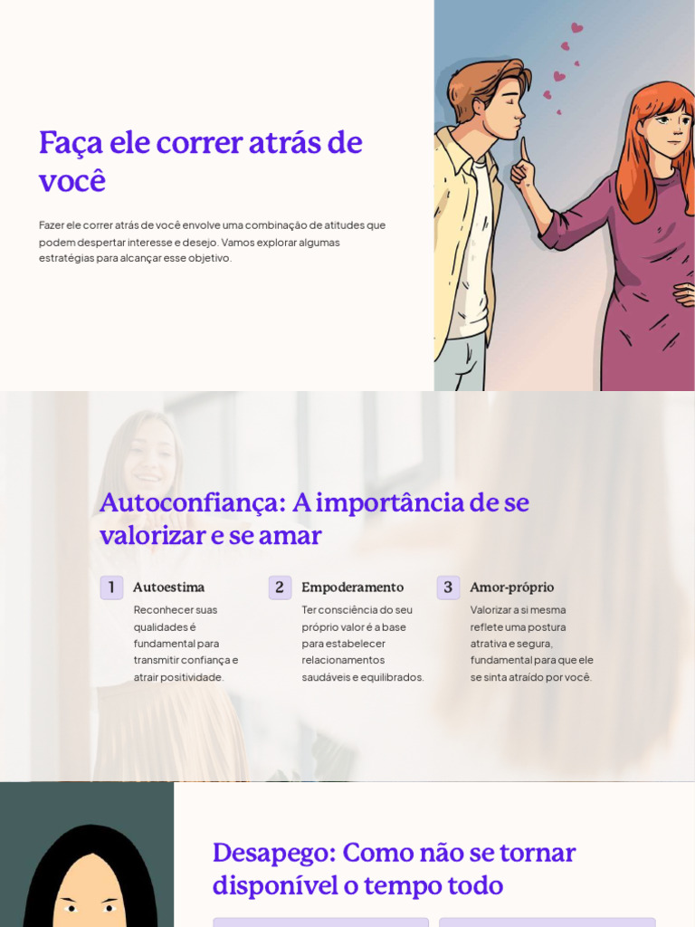 Faca Ele Correr Atras De Voce Pdf Autoajuda Estilo De Vida