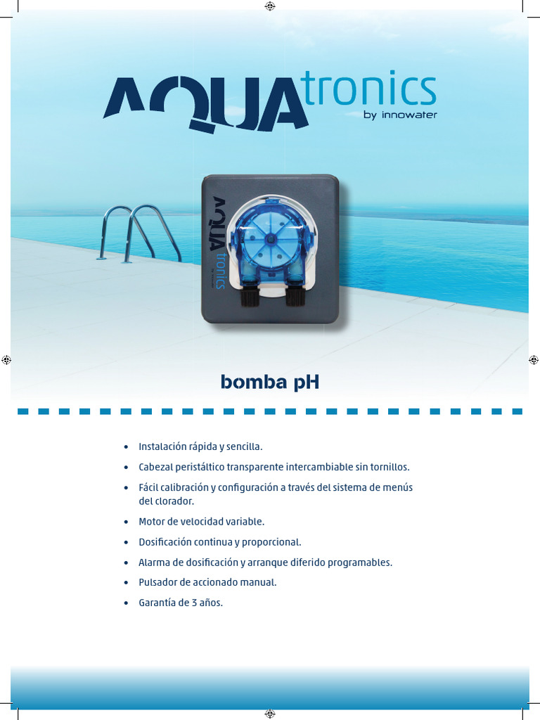 Clorador Salino PH G Aquatronics 10987011 Techsheetsup | PDF