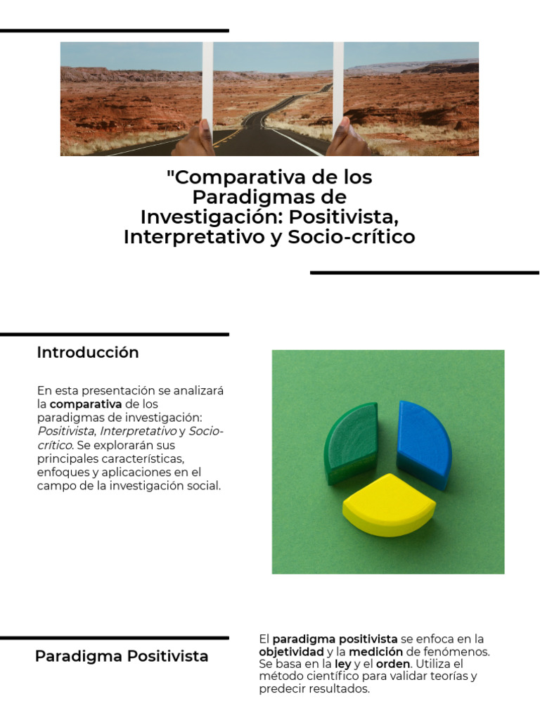 Comparativa de Paradigmas de Investigación | PDF