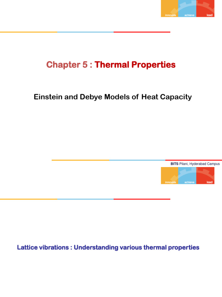 Chapter 5 Slides | PDF | Phonon | Normal Mode