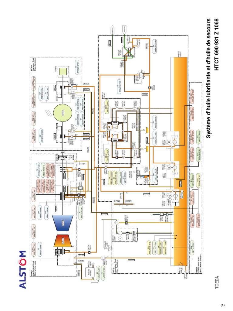 MCA01 Generator Block Bloc Alternateur | PDF | Energy Conversion | Mechanical Engineering