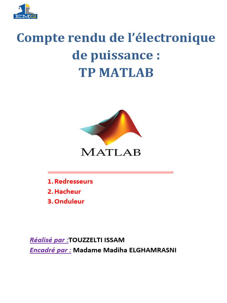 Compte Rendu TP | PDF