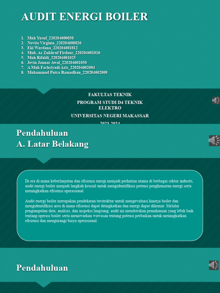 Audit Energi Boiler | PDF | Teknologi & Rekayasa