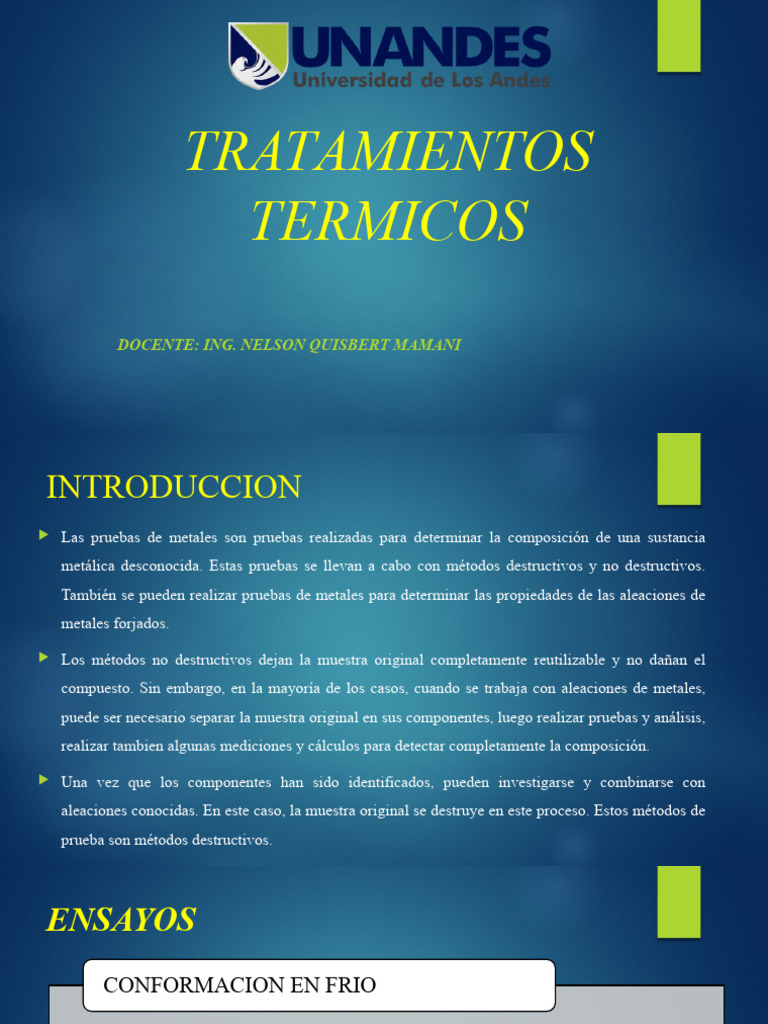 Tratamientos Termicos 2 | PDF