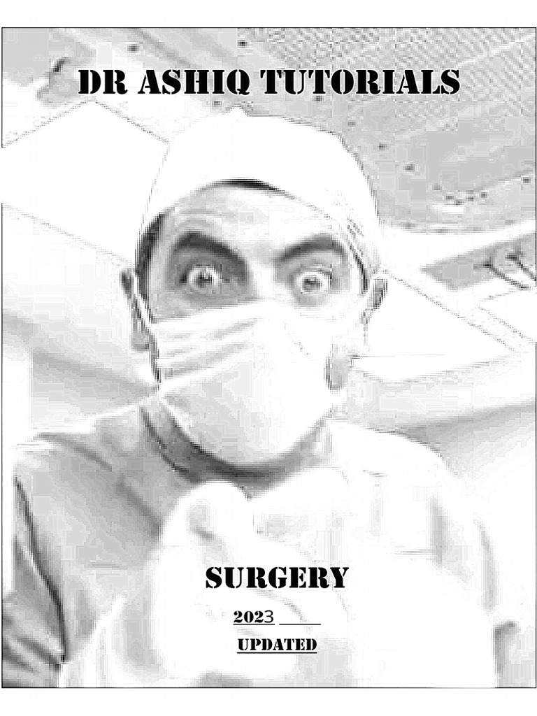 DR - Ashiq Tutorials Surgery 2023 | PDF
