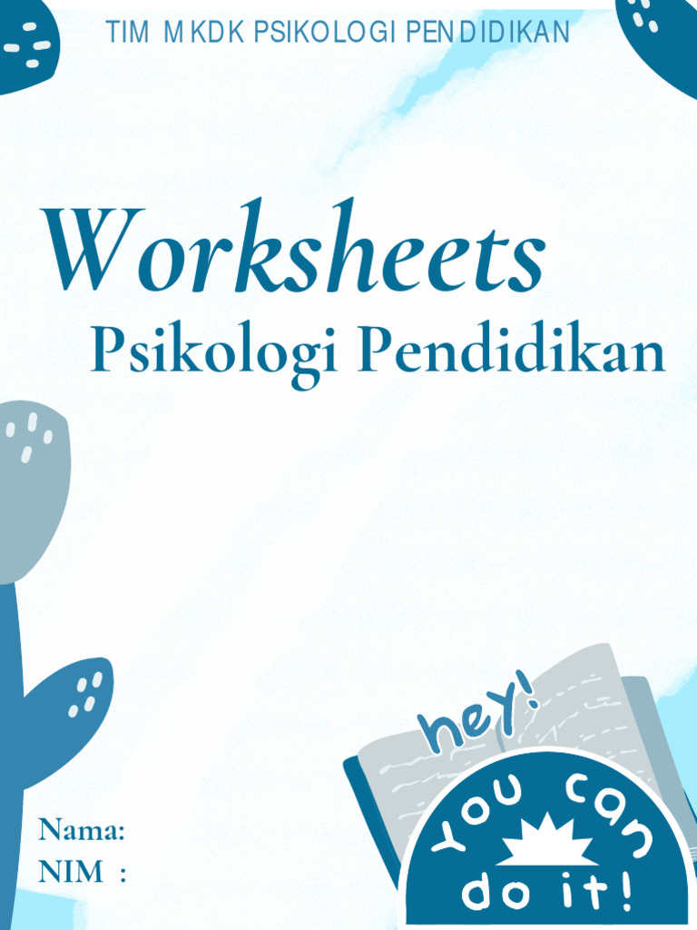 LK MKDK Psikologi Pendidikan 2024 Fix | PDF | Cognition | Behavior Modification