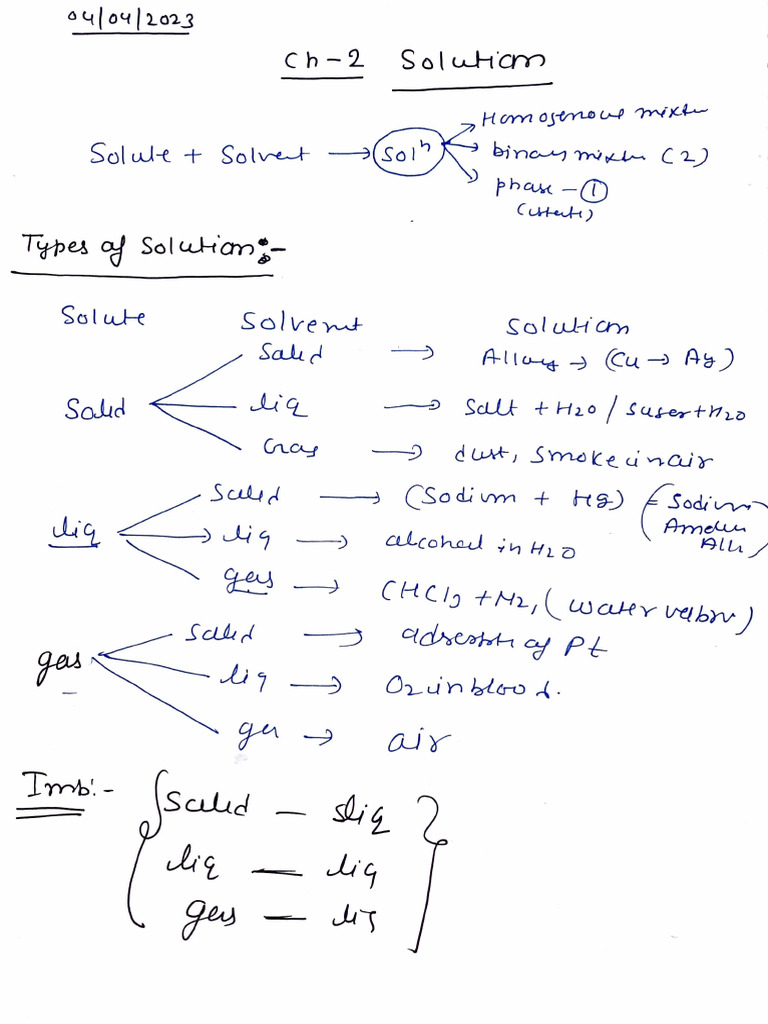Solution Notes 12 | PDF