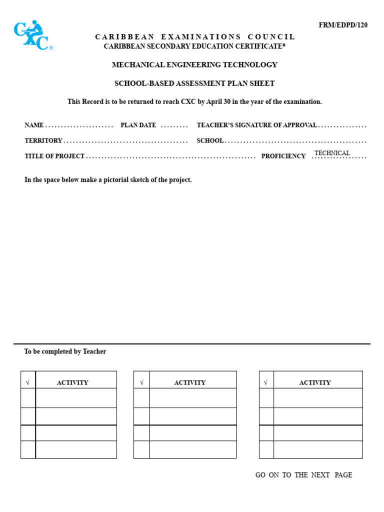SBA Plan Sheet1 | PDF