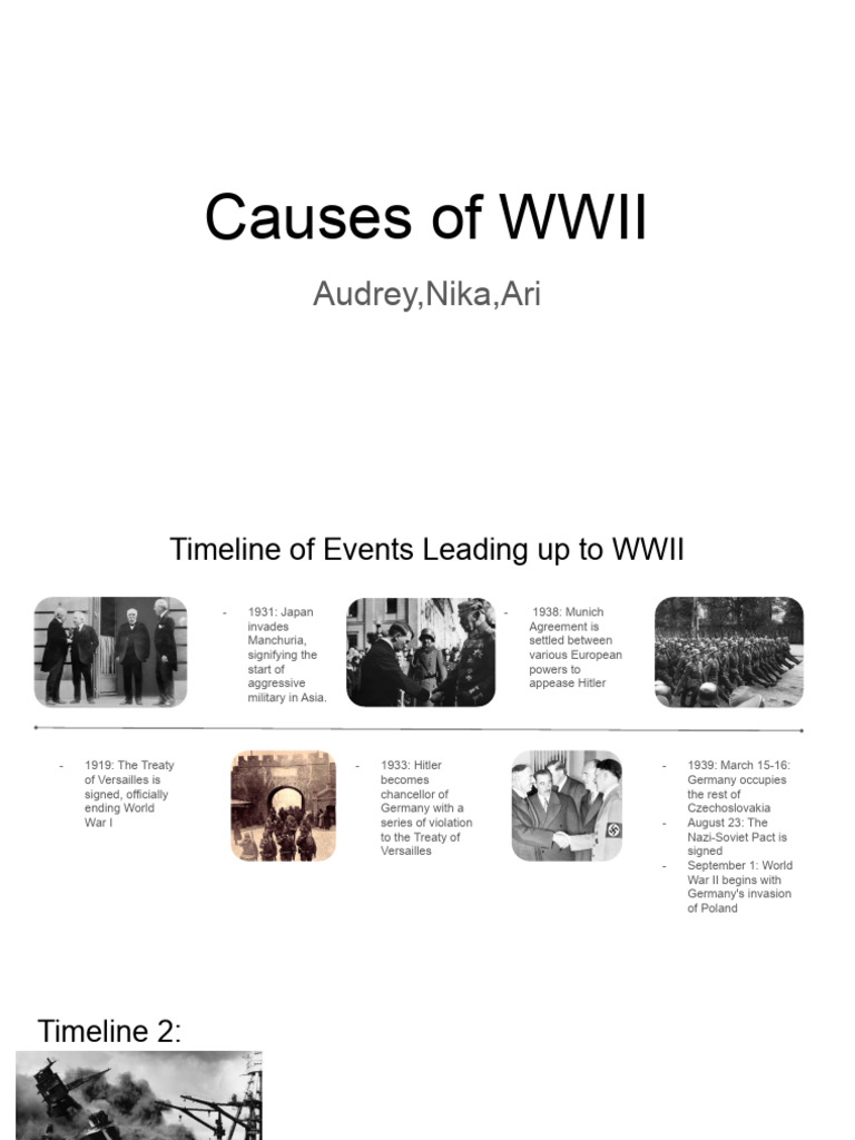 Causes of WWII | PDF