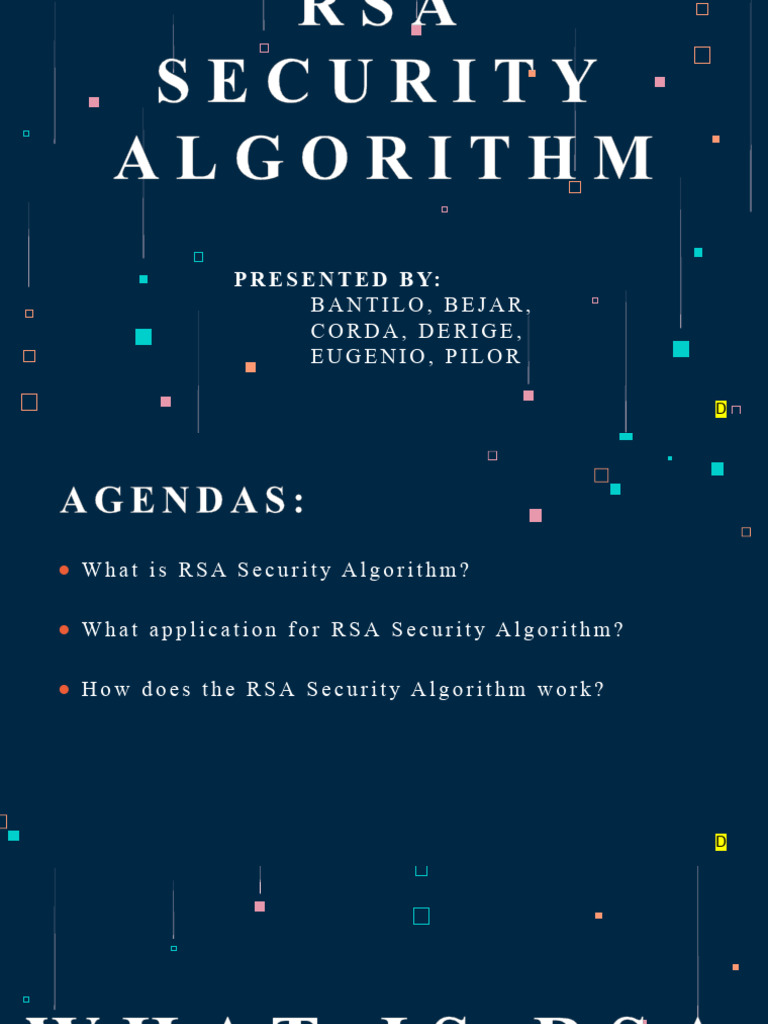 RSA REPORTING Updated | PDF | Public Key Cryptography | Encryption