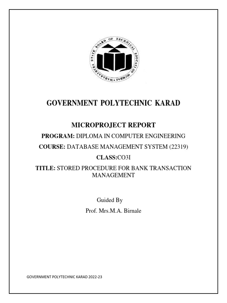 Dms Report | PDF