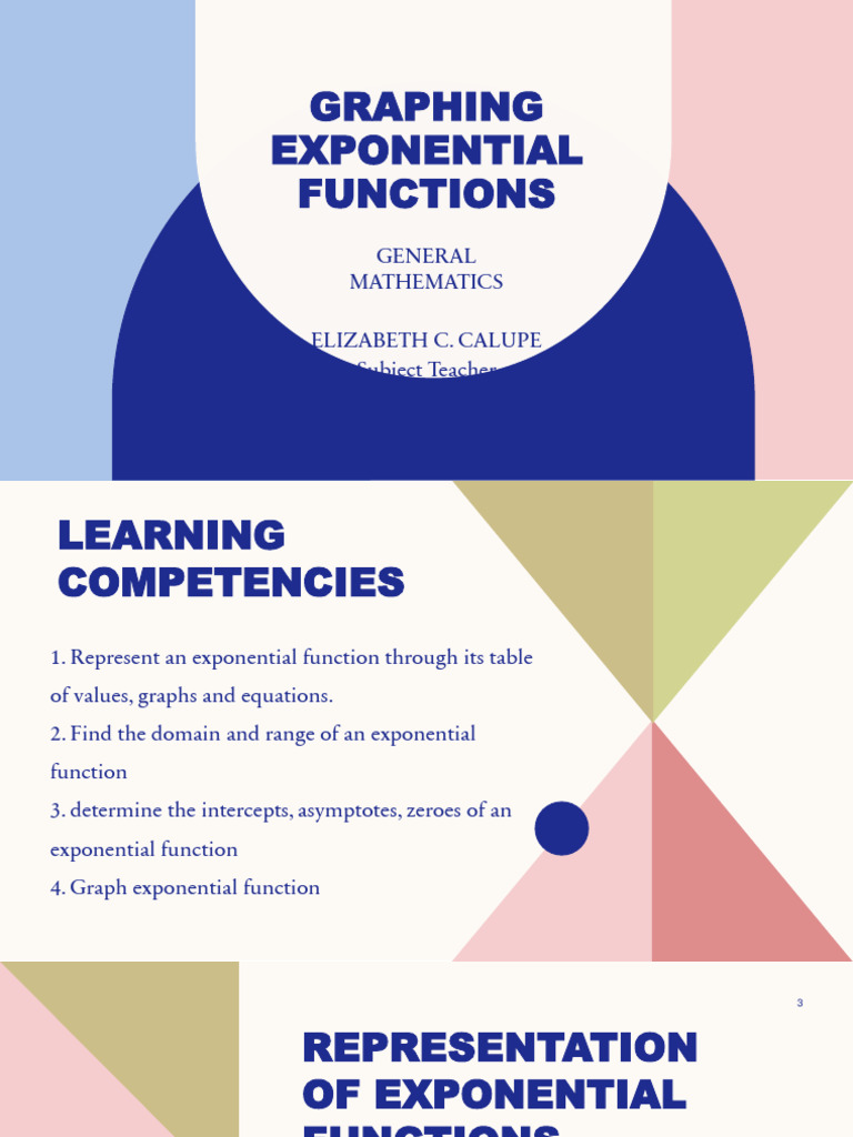 Graphing Exponential Functions Pdf