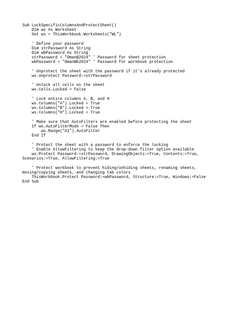 VBA-2 Script | PDF | Computers