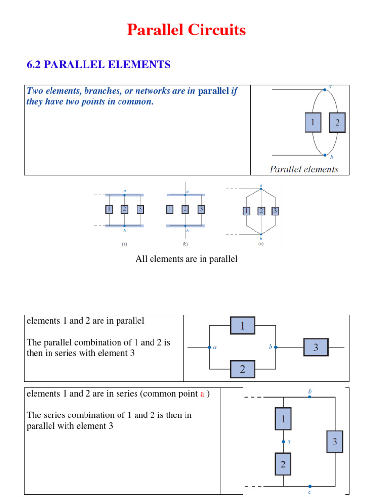 CH 4 - Parallel Circuit 2 | PDF | Series And Parallel Circuits ...