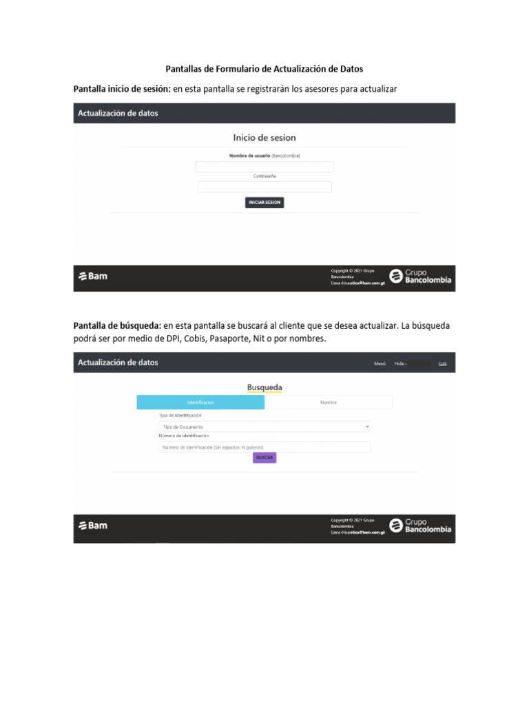 Manual de Usuario (Formulario Web) | PDF | Software | Informática