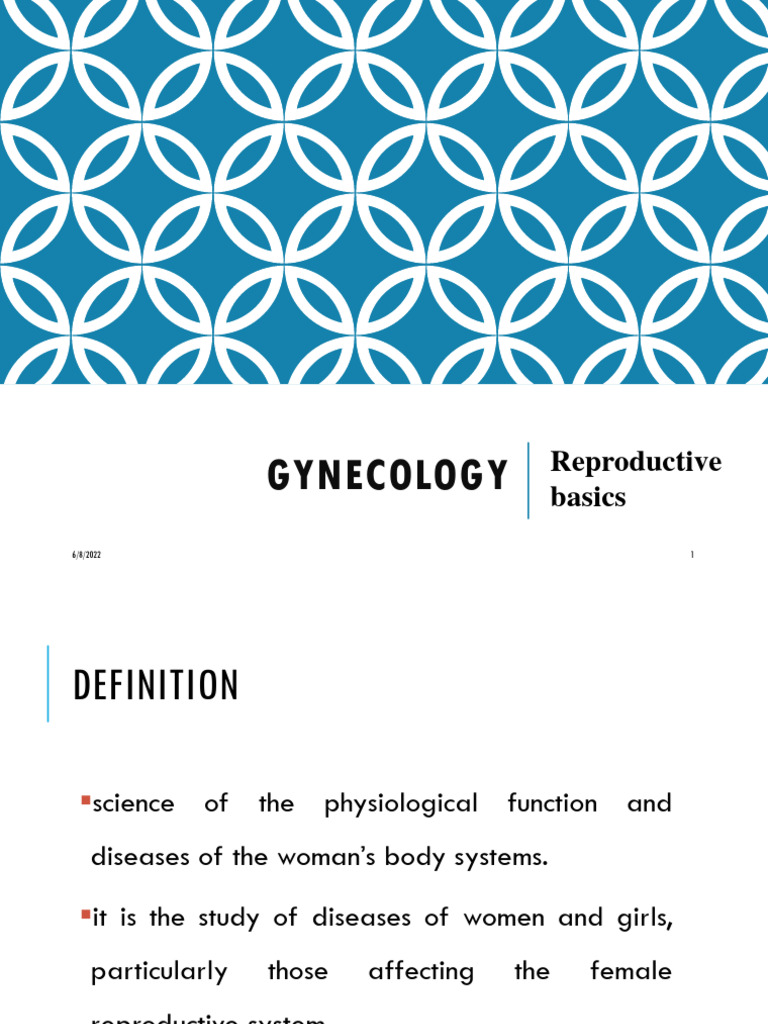 Gynecology Basics & Exams Guide | PDF