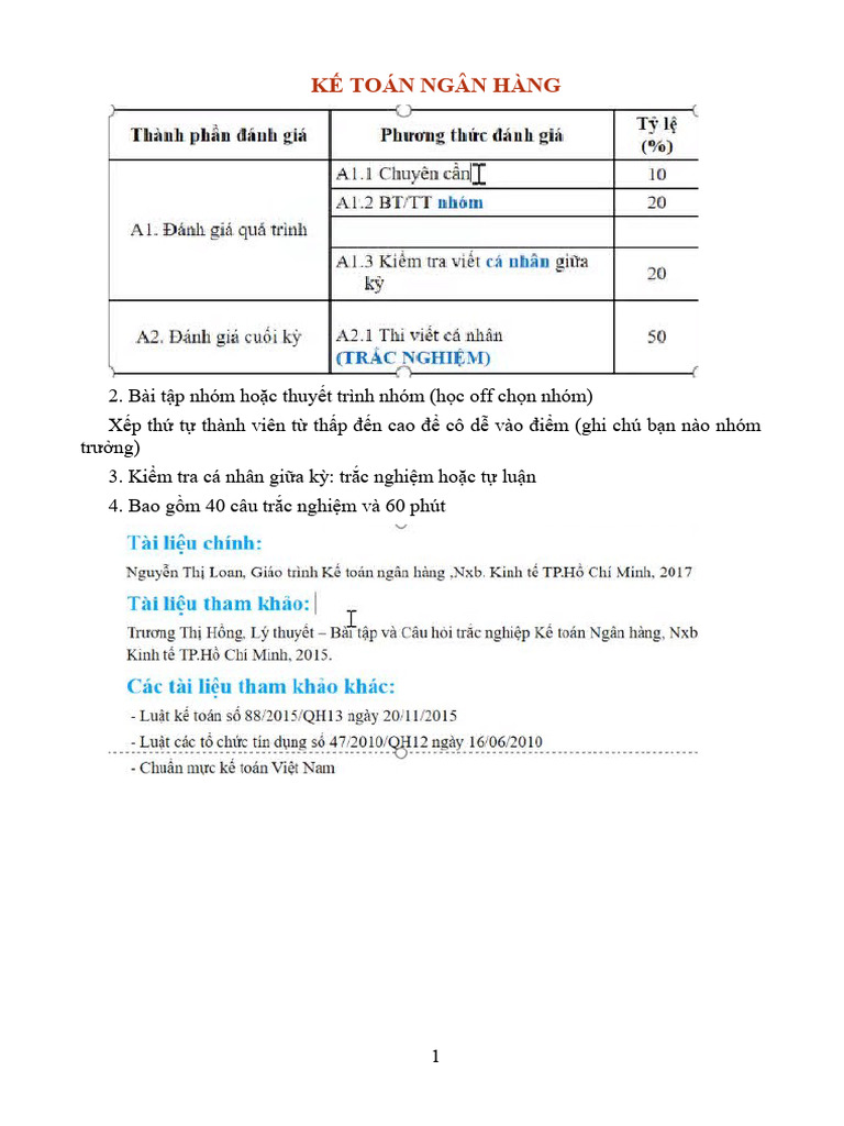 Bản buổi học KTNH | PDF