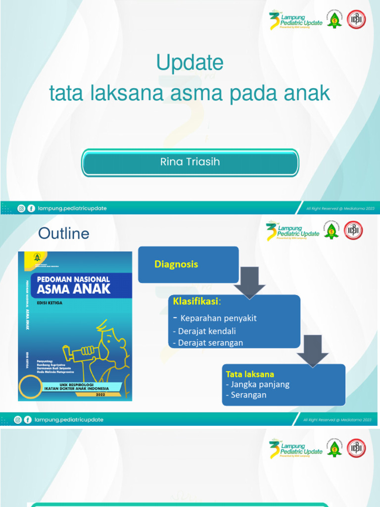 Update Tatalaksana Asma PNAA 2022 | PDF